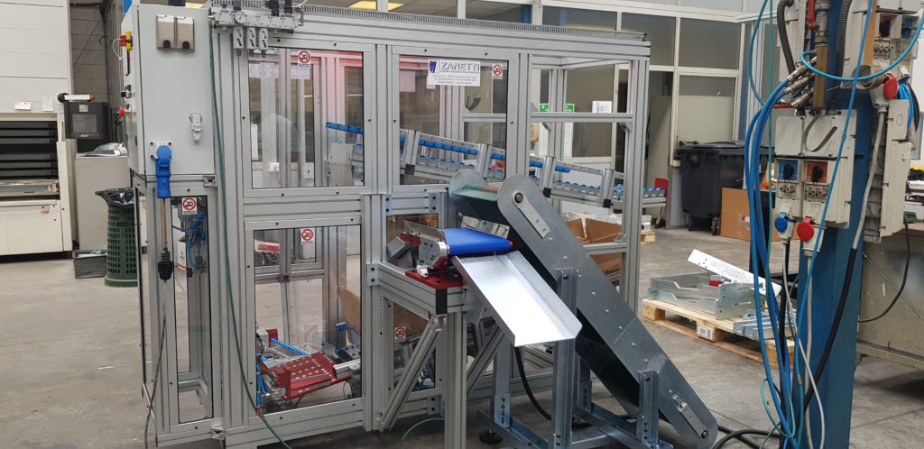Box filling system with weight check – M.T. Zanetti