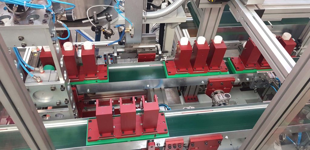 ELECTRICAL machine for assembling ring nuts on siphon pipes – M.T. Zanetti