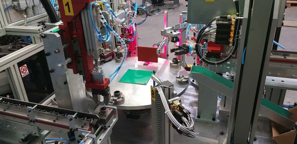 Servo System for assembling radiator nipples – M.T. Zanetti